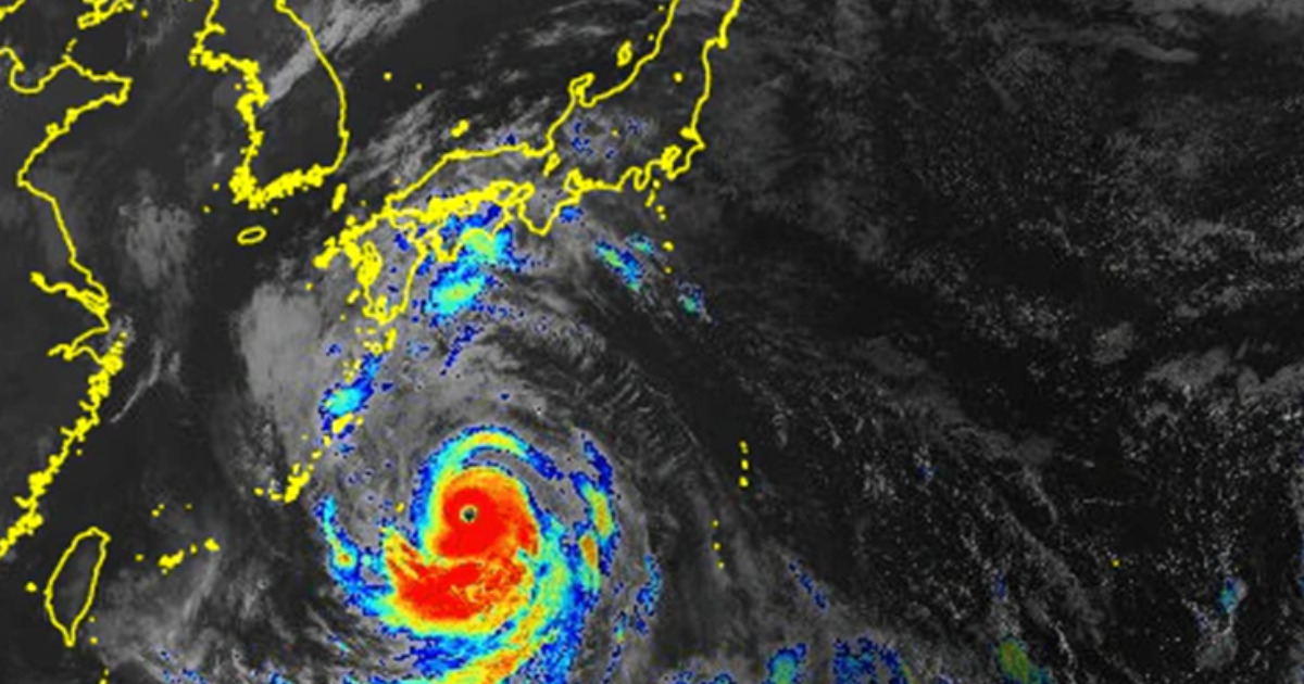 台風の渦の向きは？コリオリの力が関係してる？南半球だとどうなる？ | 気象予報士のぶやんの学習帳